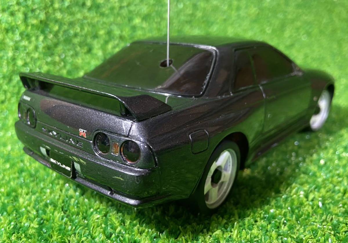 代購代標第一品牌－樂淘letao－京商 ミニッツ R32 MINI-Z 希少 MR015 AM ラジコン 室内 走行可能 GT-R 32R ガンメタ ニッサンGT-R 動作未確認