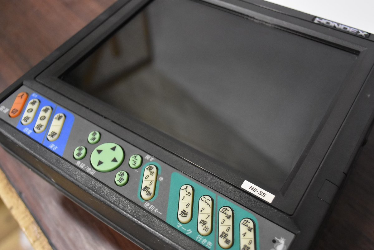 1スタ ホンデックス HE 8S 8.4型液晶プロッターデジタル魚探 GPSアンテナ内蔵 魚群探知機 HONDEX オフショア 船釣り CKN(モニター5型～)｜売買されたオークション情報 ...