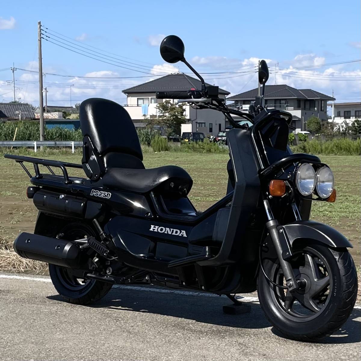 PS250 後期型 実動 書類付き MF09 好調 丸目2灯 超 カスタム ホンダ 検 PS FTR SW1 CBR CB GB CBX FW TR NSR GSX スクーター バリオス ...