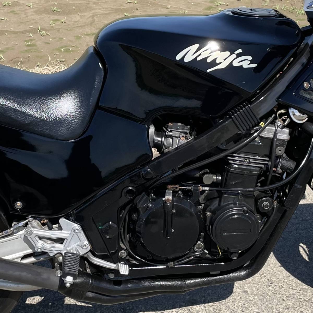 FX400R 実動 書類付き ZX400D エンジンボアアップ 平成2年 絶版 カワサキ 検 FX GPZ GSX FZR ZXR NS CB CBX CBR VFR RVF FW ZX-4 ...