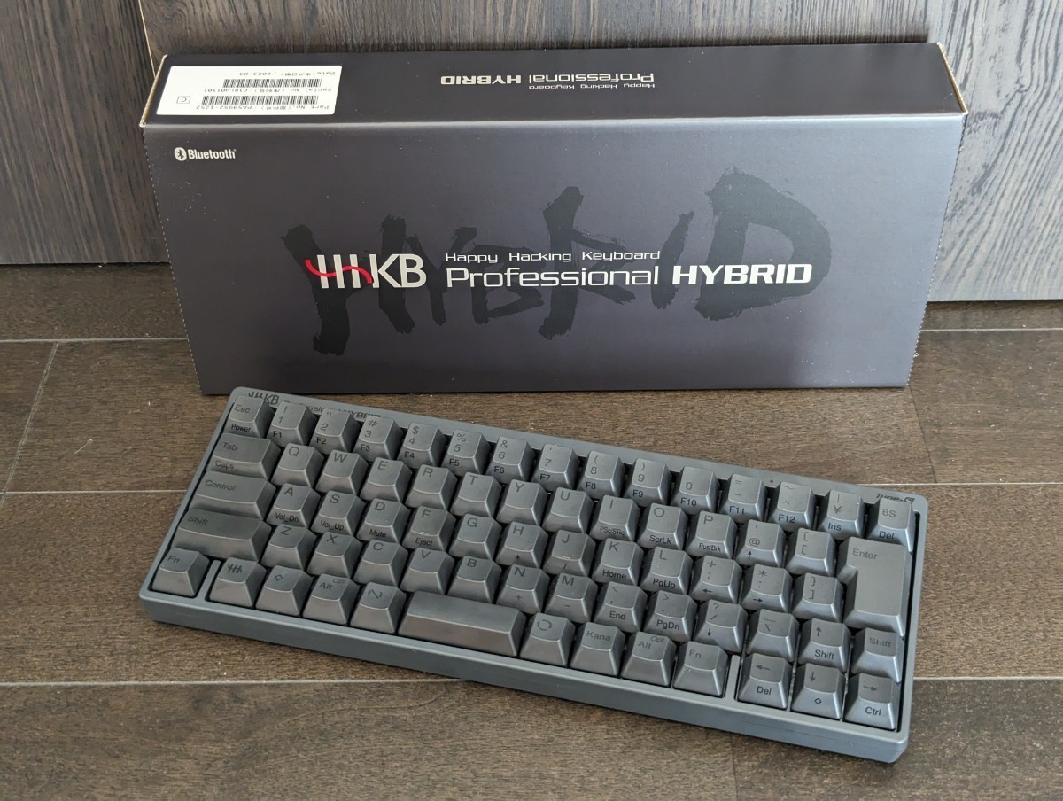 日本代購代標第一品牌【樂淘letao】－PFU Happy Hacking Keyboard Professional HYBRID Type-S 日本語配列/墨 PD-KB820BS hhkb