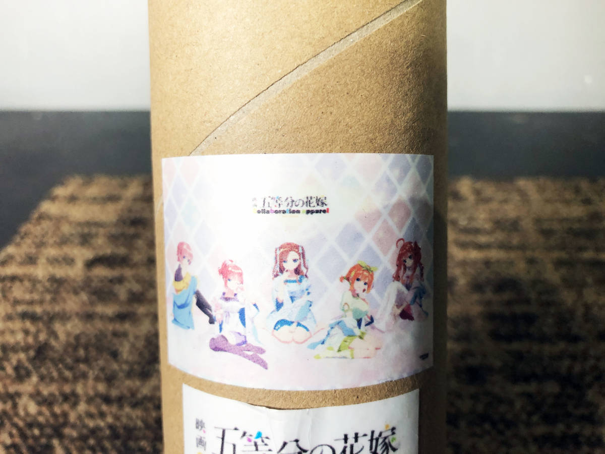 ★新品未使用★dice 五等分の花嫁 A0ビッグポスター コラボレーションアパレルver 【映画五等分の花嫁 A0ビッグポスター】c8nr