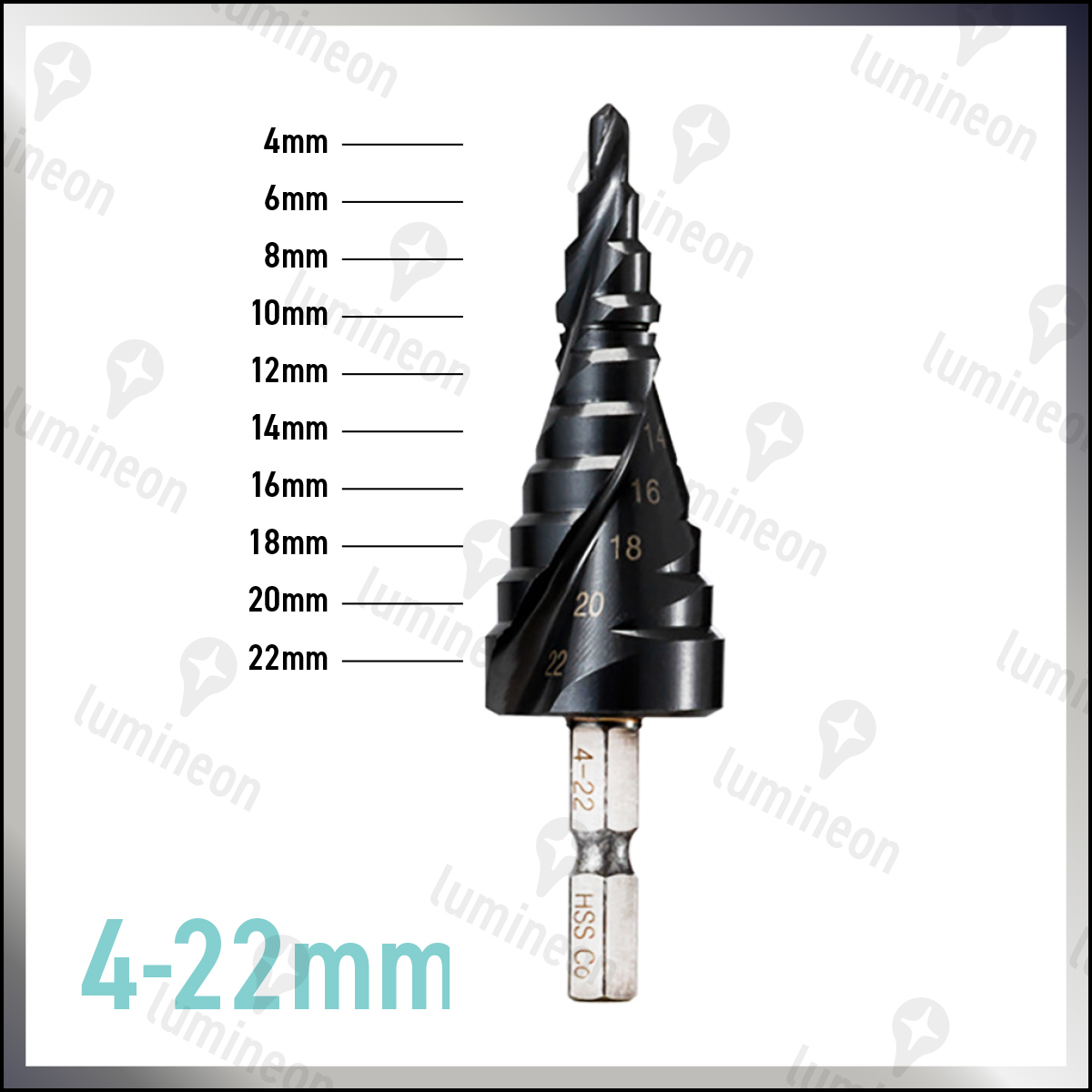 Yahoo!オークション - ステップ ドリル スパイラル ステンレス用 チタ...