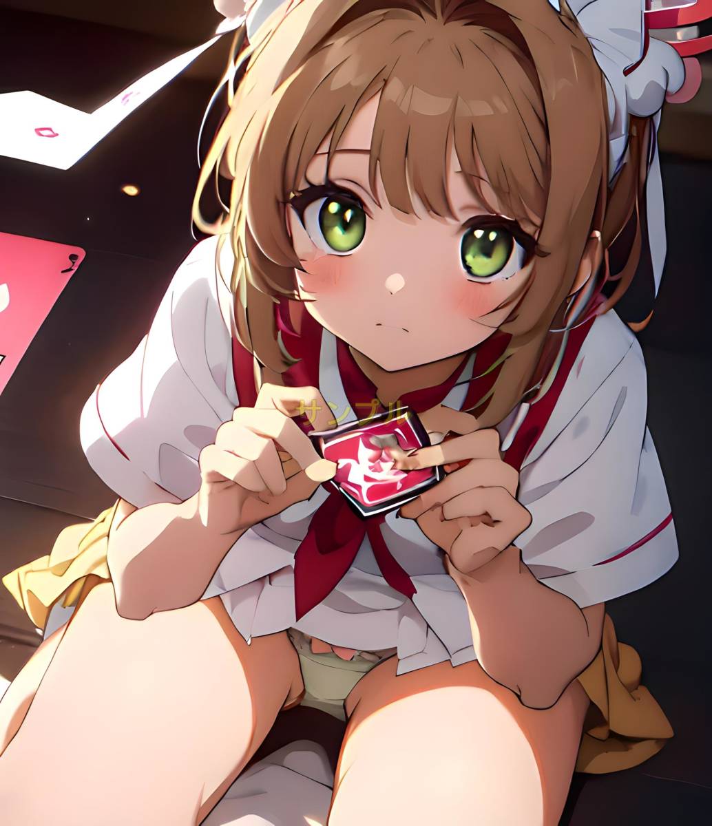 574 カードキャプターさくら 木之本桜 同人 A4 ポスター 写真 アート 高画質 かわいい 美女 美人 セクシー 美少女 パンチラ