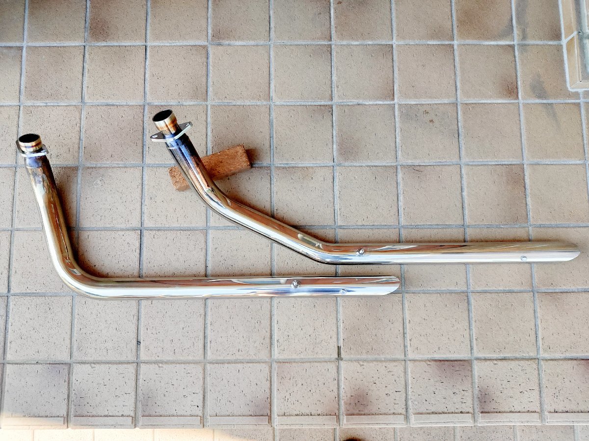 シャドウ400 NC34 ドラッグパイプ マフラー スラッシュカット(マフラー本体（社外）)｜売買されたオークション情報、yahooの商品情報をアーカイブ公開 - オークファン（aucfan.com）