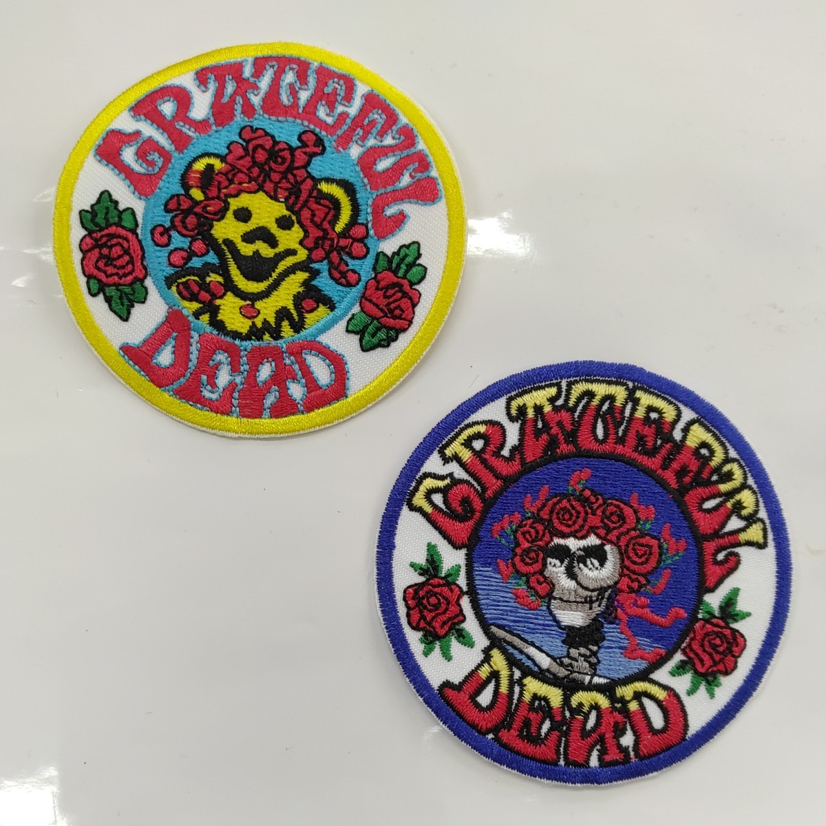 Yahoo!オークション - グレイトフルデッド ワッペン 2枚セット s028 ...