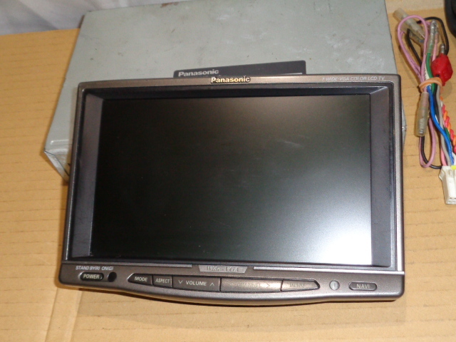 Yahoo!オークション - (I23) パナソニック 7インチ ワイド VGA モニタ...