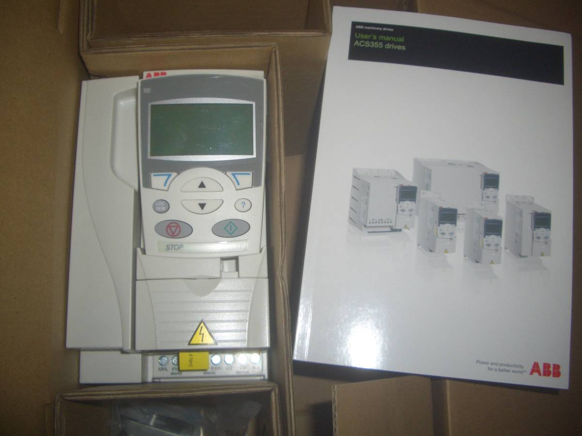 Yahoo!オークション - 新品 3.7KWインバータ ABB製 ACS355-03U-17A6-2+...