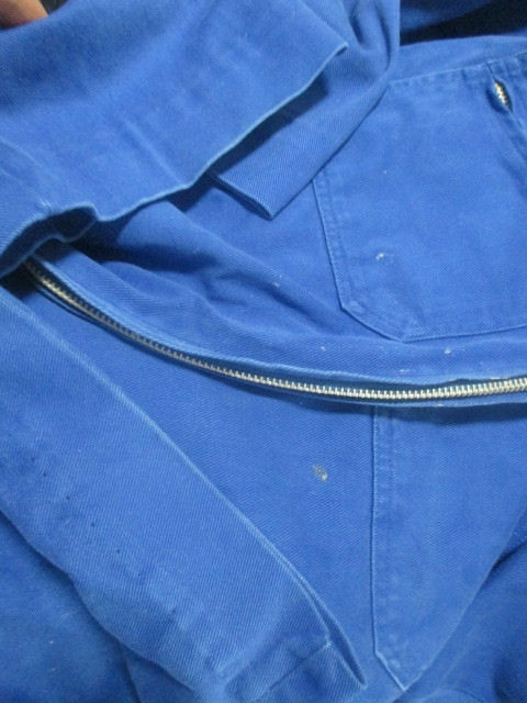 Yahoo!オークション - W42～ ユーロ つなぎ 青 used