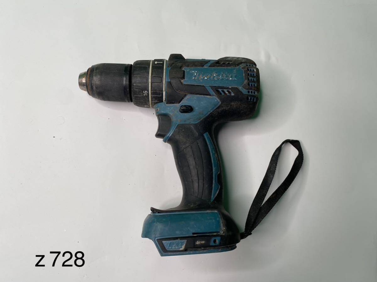 Yahoo!オークション - Z728 マキタ makita 充電式 震動ドライバ ドリル...
