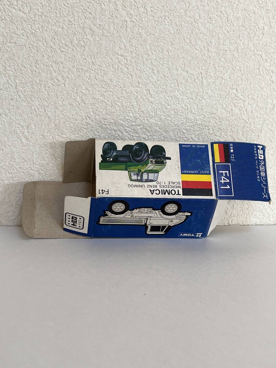 Yahoo!オークション - トミカ F41-1-1 メルセデス ベンツウニモグ 日本...