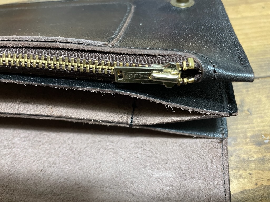 Yahoo!オークション - SALE B94 ホースハイド トラッカーロングウォレ...