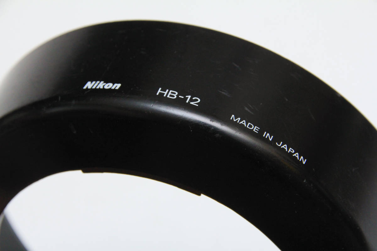 Yahoo!オークション - ニコン レンズフード Nikon HB-12