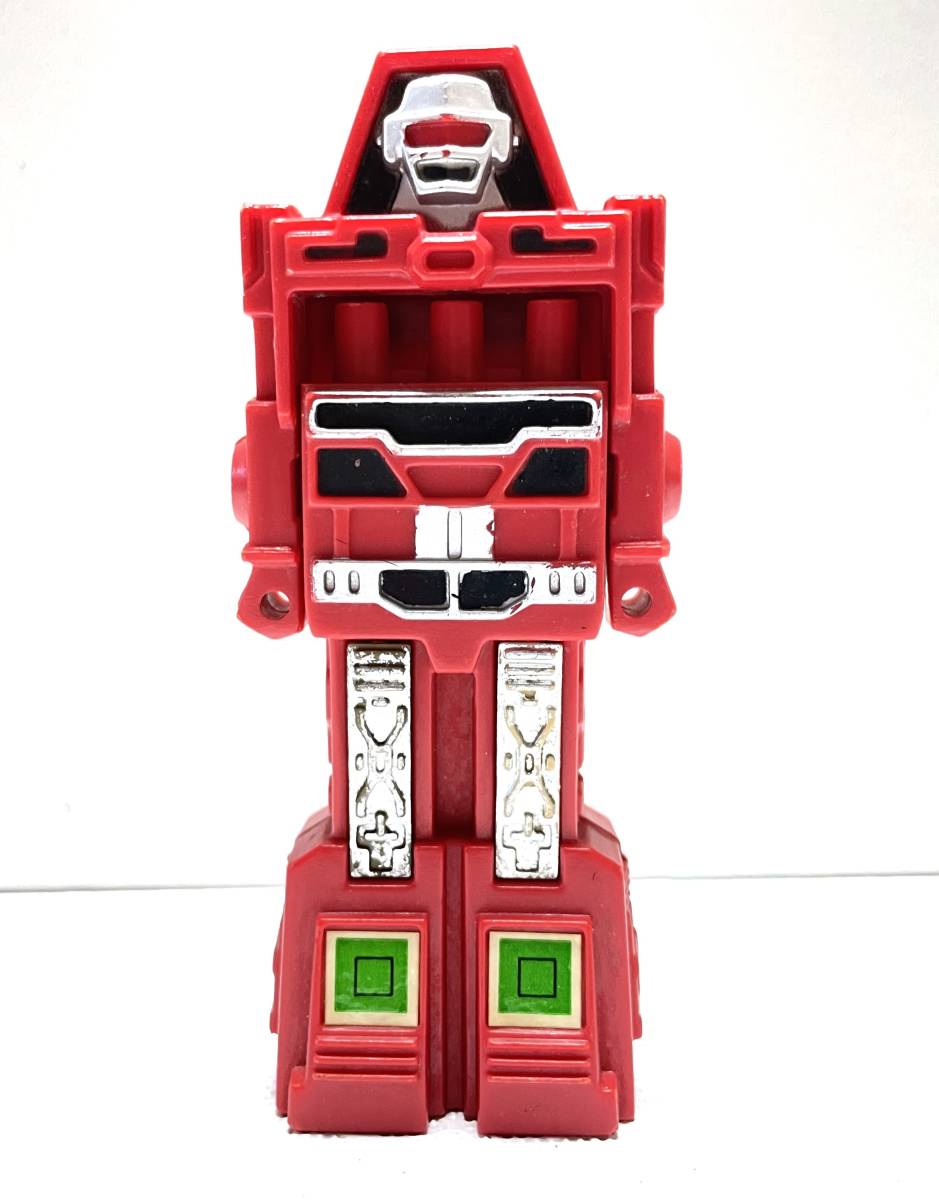Yahoo!オークション - GOBOTS BUBBLE MAN (Red) マシンロボ 昭和レトロ...