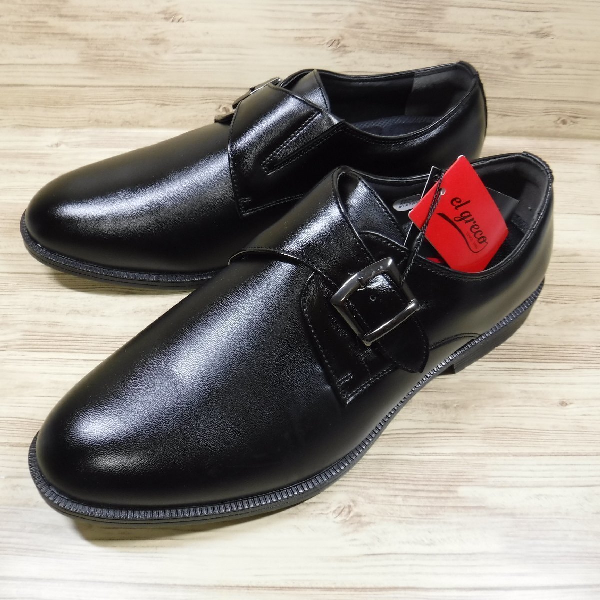 Yahoo!オークション - KK758 madras マドラス el greco 新品 黒 モンク...