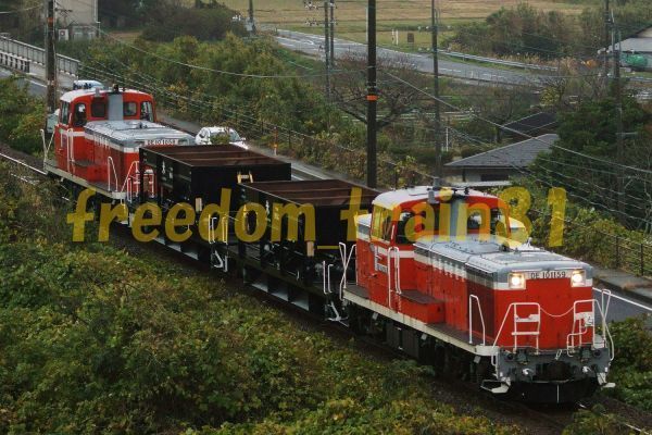 Yahoo!オークション - 鉄道写真 04031 DE10-1159+ホキ+DE10-1058