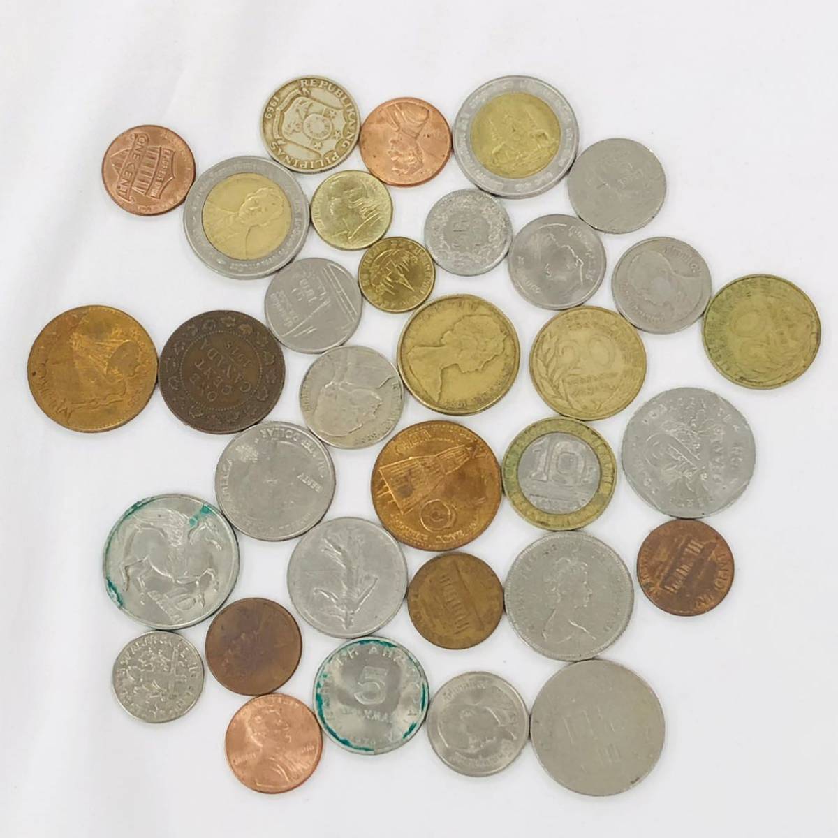 Yahoo!オークション - 9.29 HS-A487 外国硬貨まとめ 通貨/旧貨幣/世界...