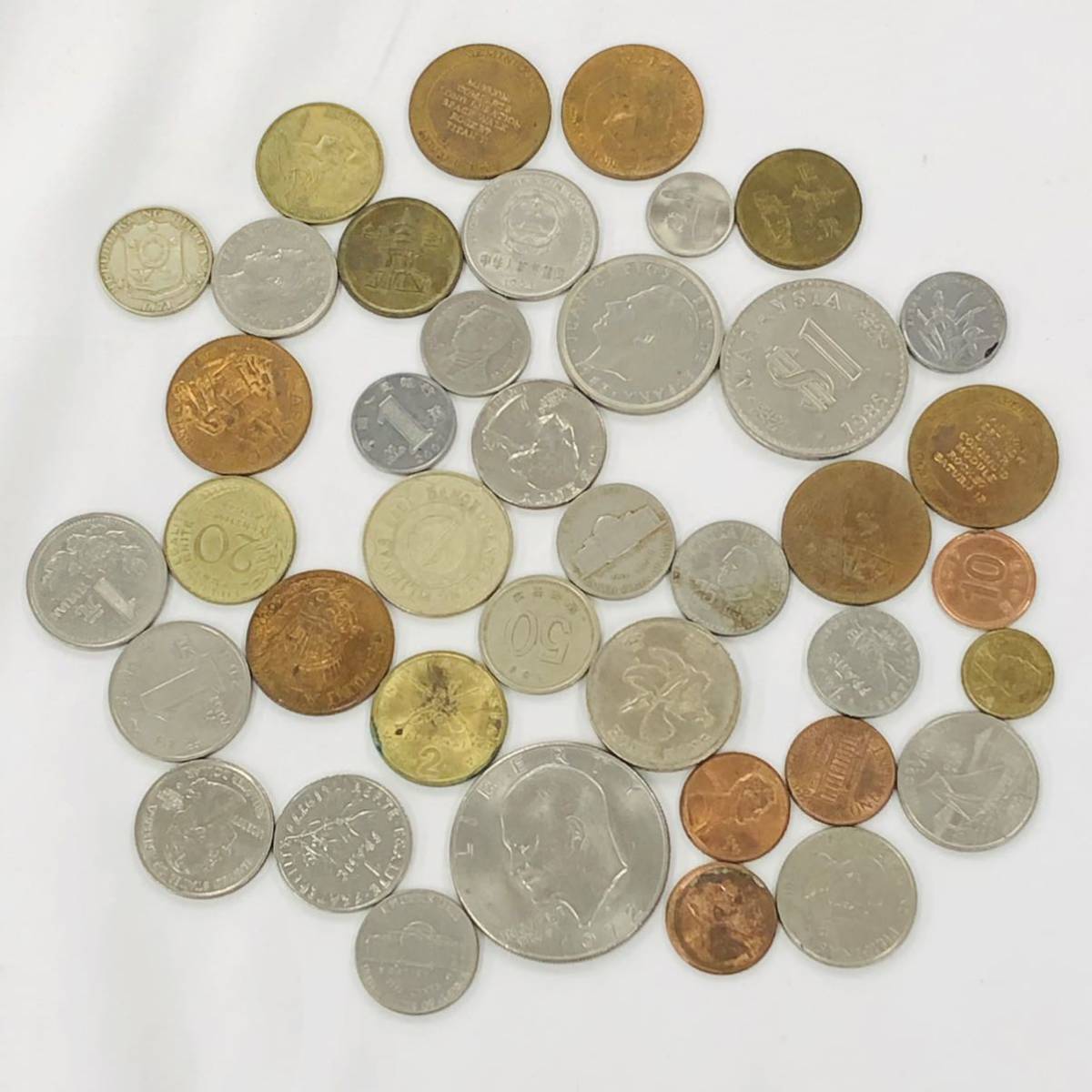 Yahoo!オークション - 9.29 HS-A487 外国硬貨まとめ 通貨/旧貨幣/世界...