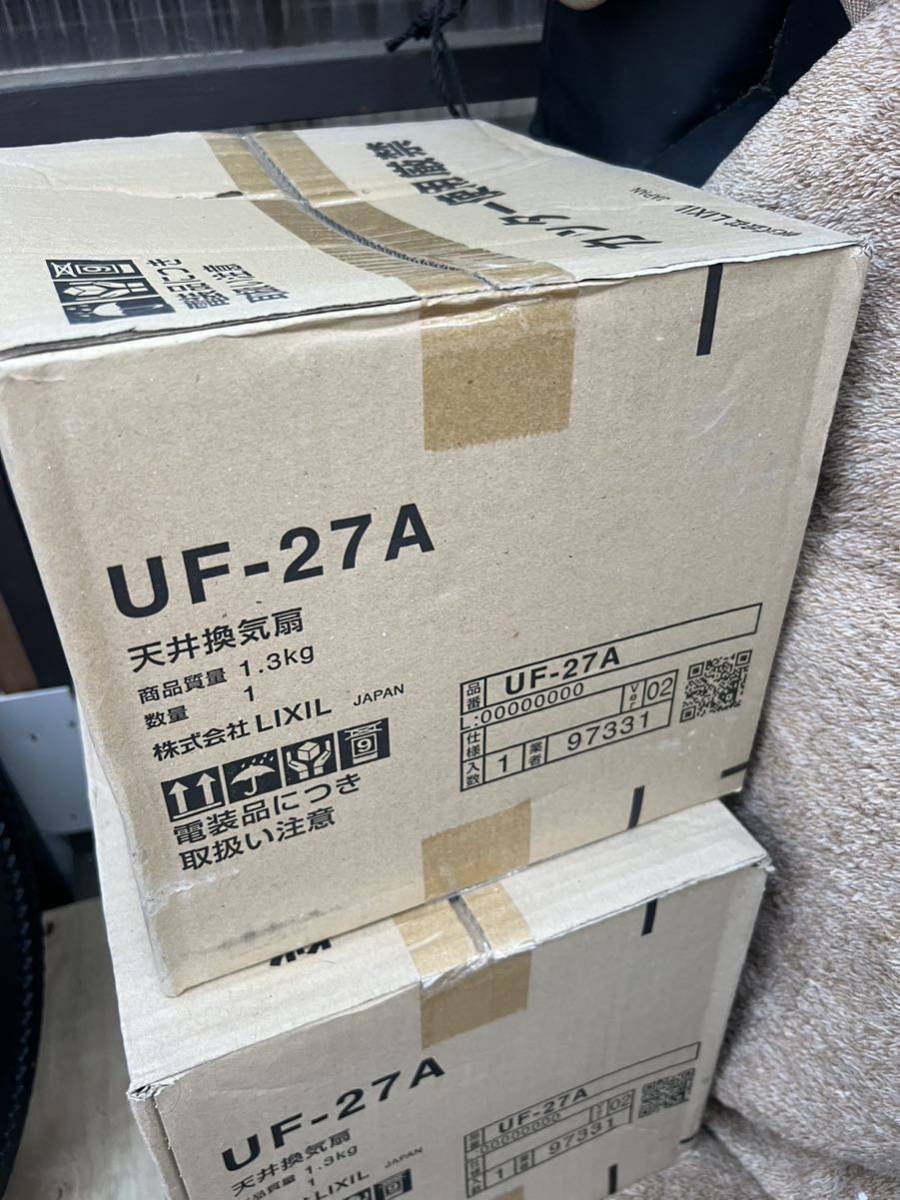 Yahoo!オークション - 天井換気扇 リクシル UF-27A