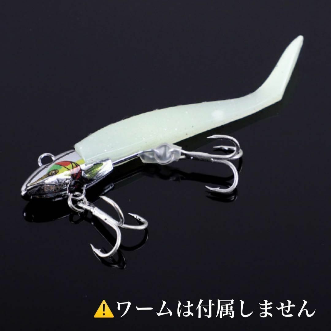 Yahoo!オークション - バイブレーションジグヘッド27g 5個セット コア...