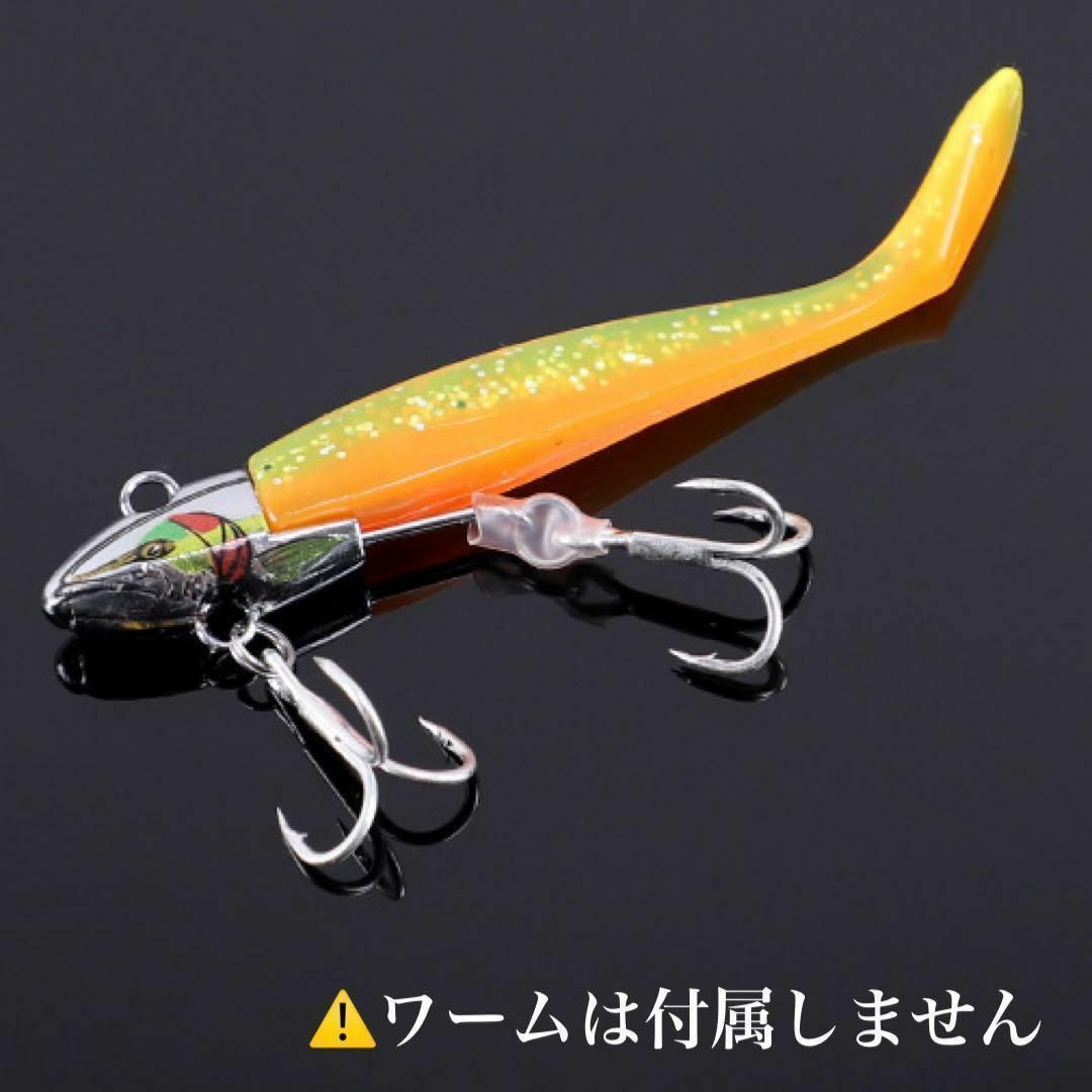 Yahoo!オークション - バイブレーションジグヘッド27g 5個セット コア...