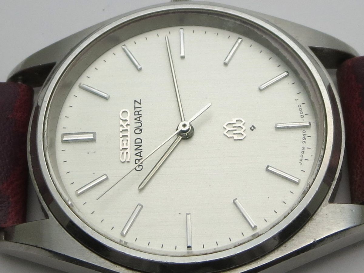 代購代標第一品牌－樂淘letao－1000円スタート 腕時計 SEIKO セイコー GRAND QUARTZ グランドクオーツ 9940-8000 3針 シルバー文字盤 ラウンド メンズ 8 ...