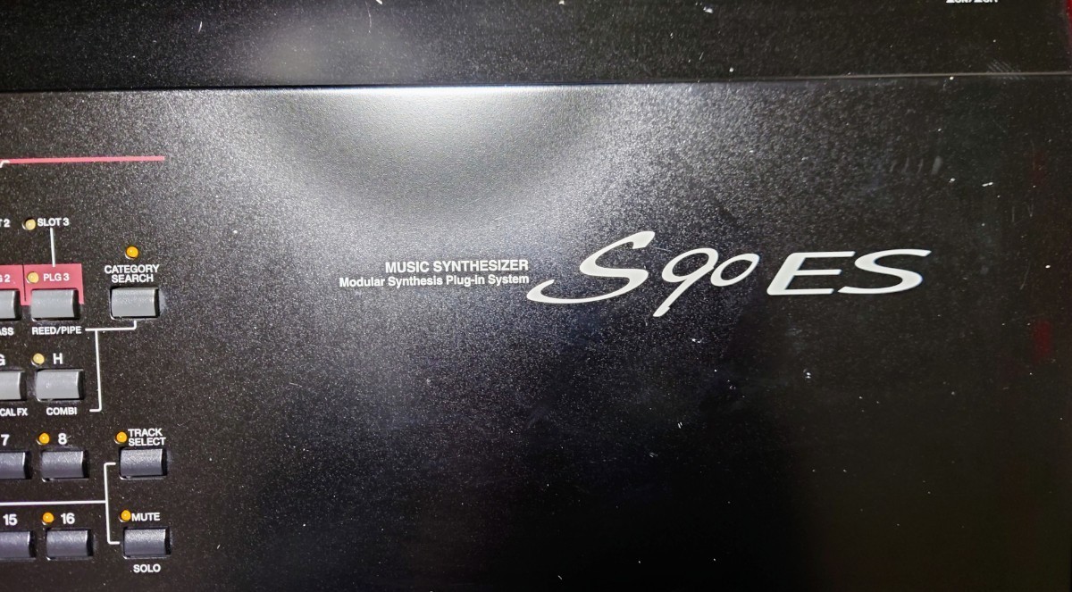 Yahoo!オークション - YAMAHA S90ES ハーフダンパー付 シンセサイザー ...