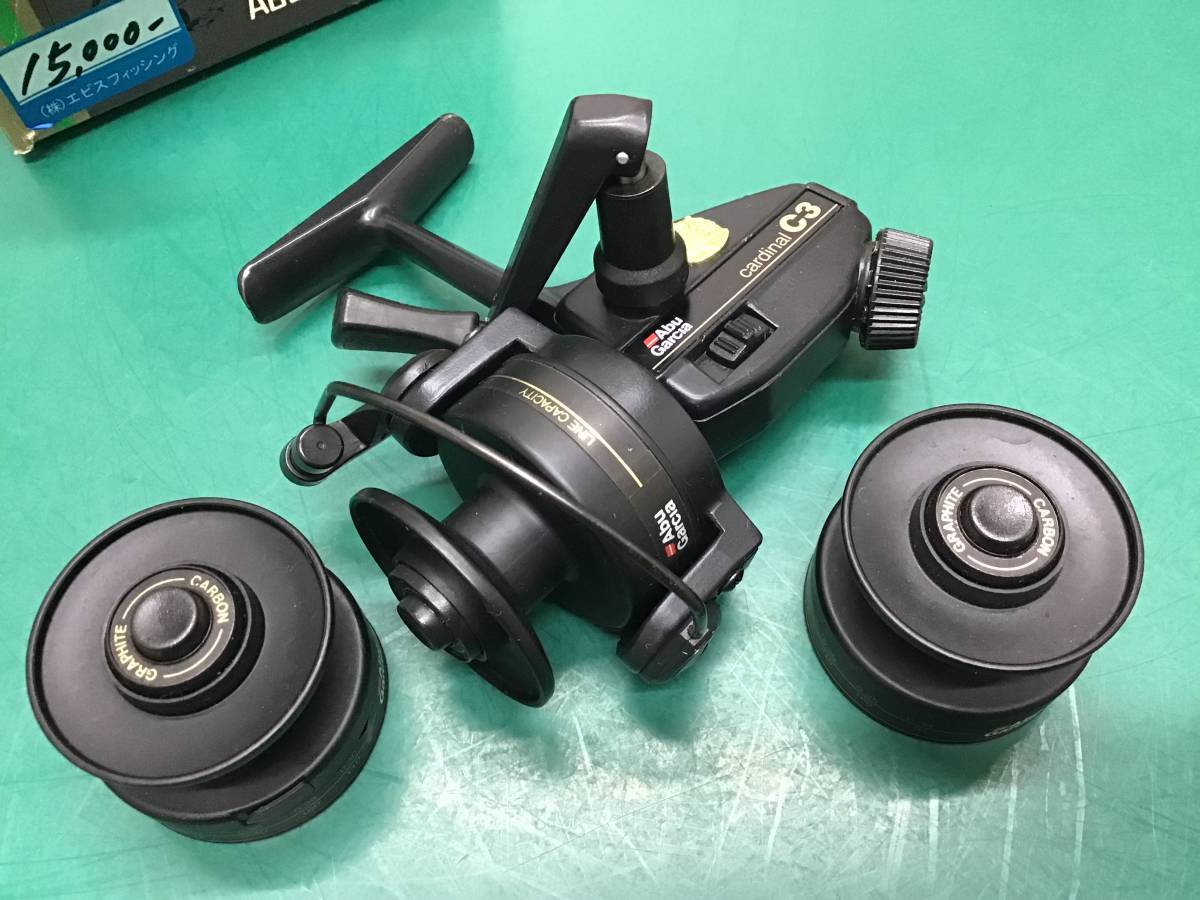 ABU Cardinal C3 カーディナルC3 オールド 替スプール×2 替スプリング×2(アブガルシア)｜売買されたオークション情報、yahooの商品情報をアーカイブ公開 - オークファン ...