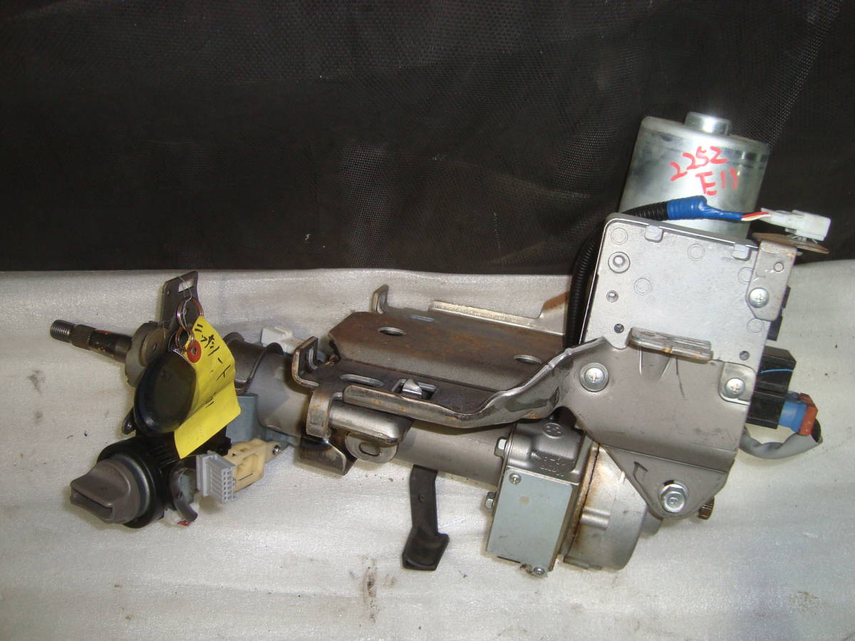 Yahoo!オークション - 2252 ノート E11 ステアリングシャフト パワス...