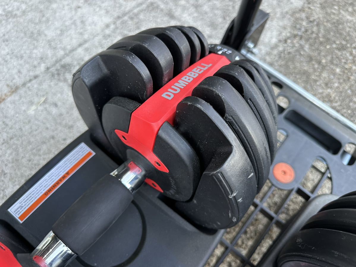 DUMBBELL ダンベル 可変式ダンベル アジャスタブルダンベル 2.5kg〜24kg 2個セット 管理I794(バーベル、ダンベル)｜売買されたオークション情報、yahooの商品情報を ...