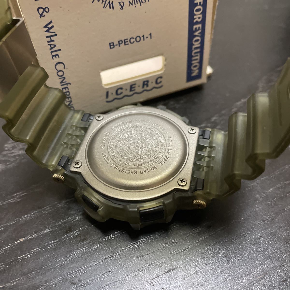 Yahoo オークション Casio G Shock Dw9700k 第8回国際イルクジ