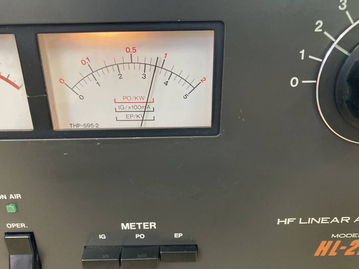 Yahoo!オークション - 東京ハイパワー リニアアンプ HL－2K 200...