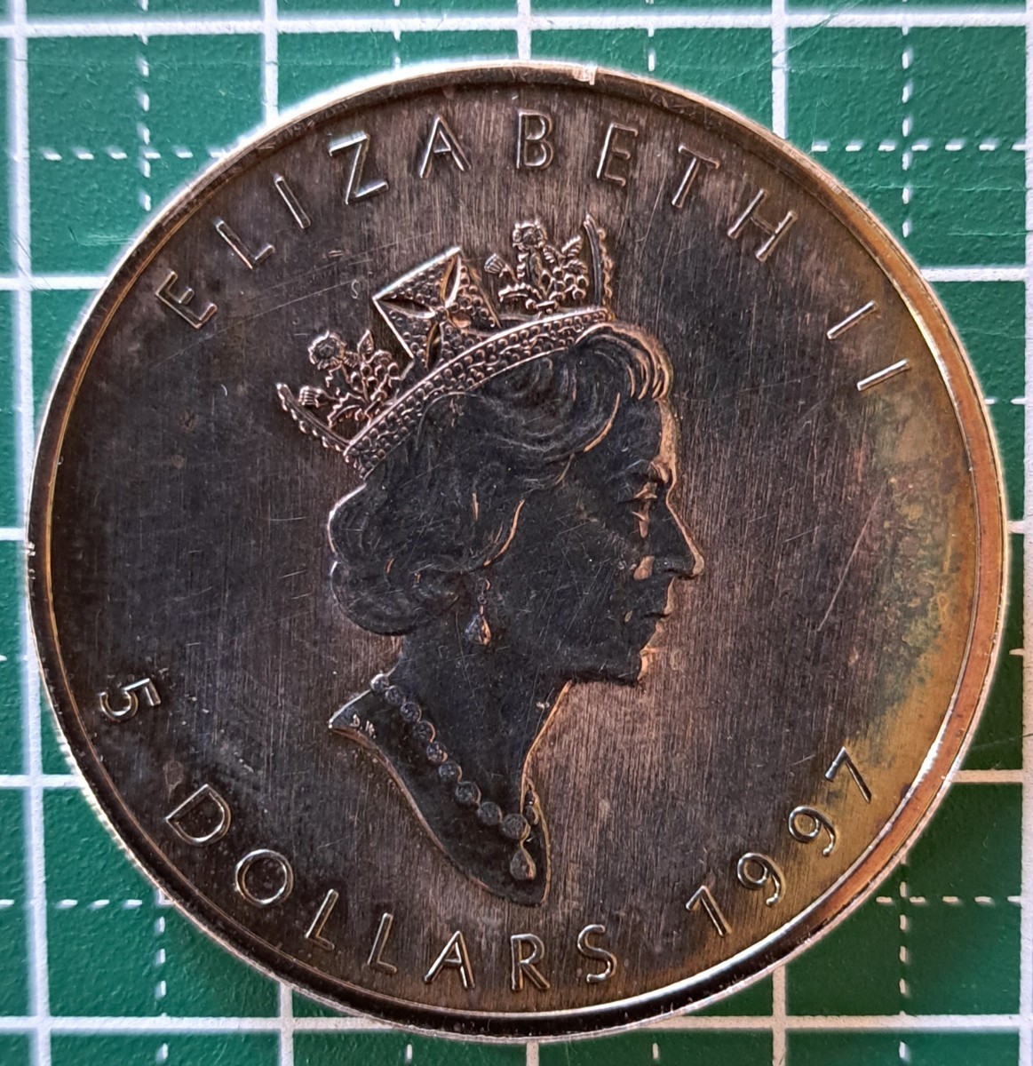 メイプルリーフ銀貨 1997年 カナダ＄5 31.43g 骨董品 アンティーク MN087(北アメリカ)｜売買されたオークション情報、yahooの商品情報をアーカイブ公開 - オークファン ...