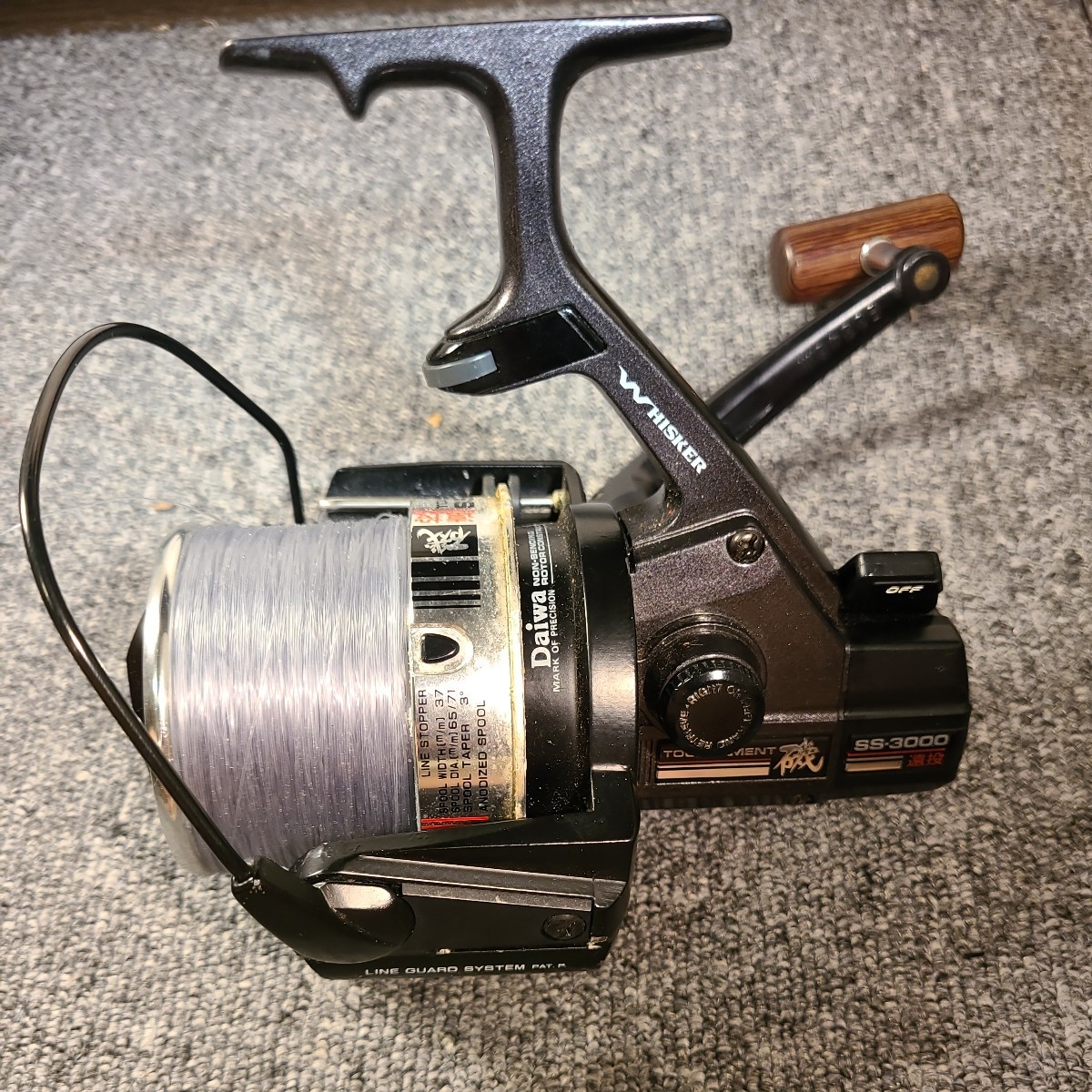 スピニングリール Daiwa トーナメント磯 SS-3000 遠投 ウィスカー TOURNAMENT ISO WHISKER(ダイワ)｜売買されたオークション情報、yahooの商品情報を ...