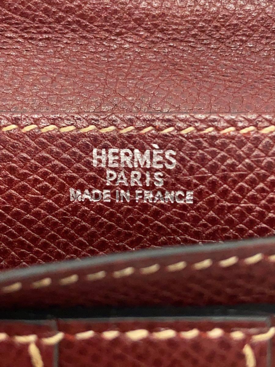 HERMES◇長財布/レザー/BRD/レディース 男性用 HERMES◇長財布/レザー/BRD/レディース 男性用
