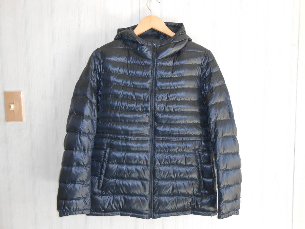 Yahoo!オークション - B65美品ユニクロフード付きウルトラライト軽量ダ...