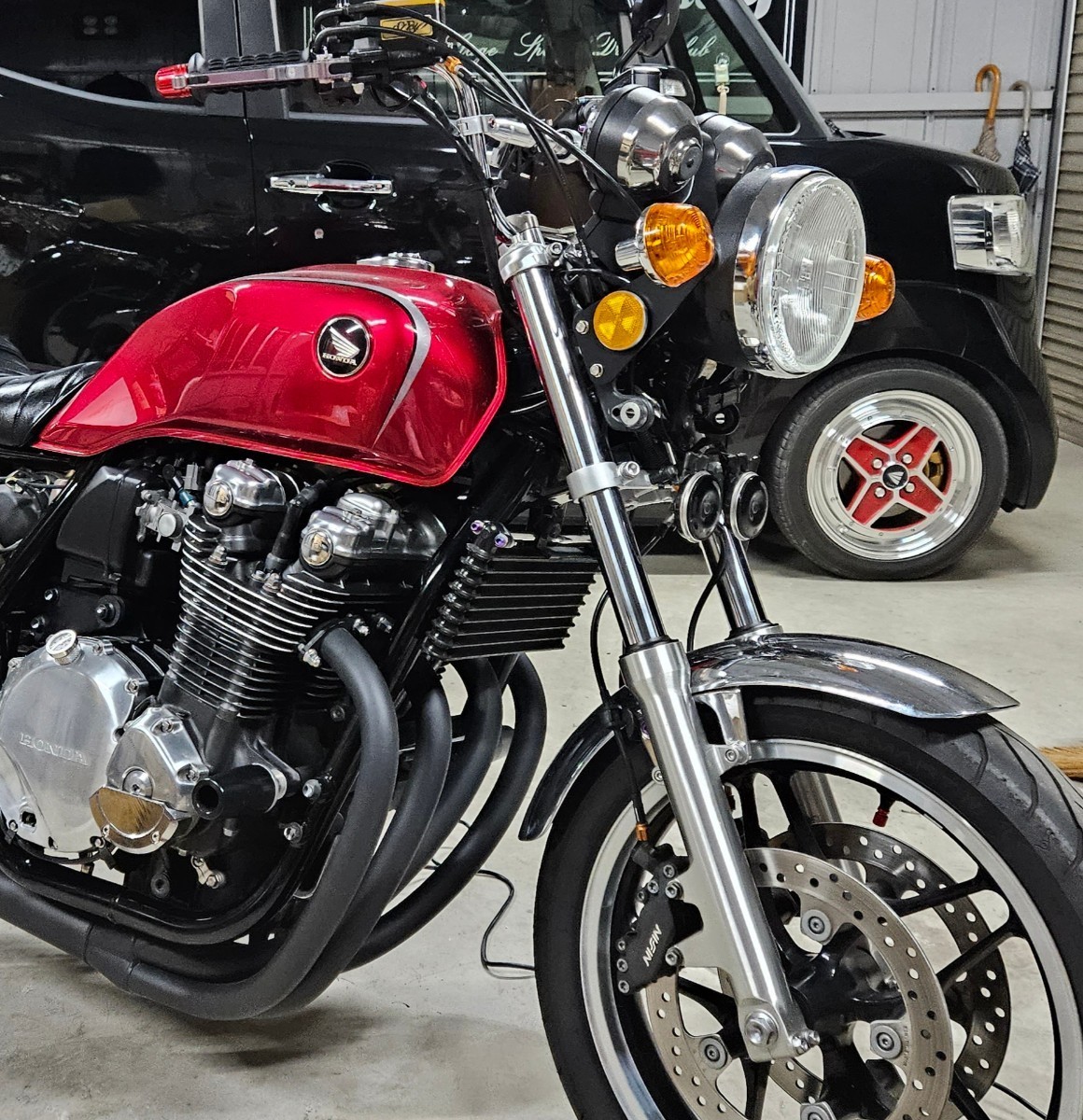 Yahoo!オークション - CB1100 sc65 メッキ メーターカバー デイトナ