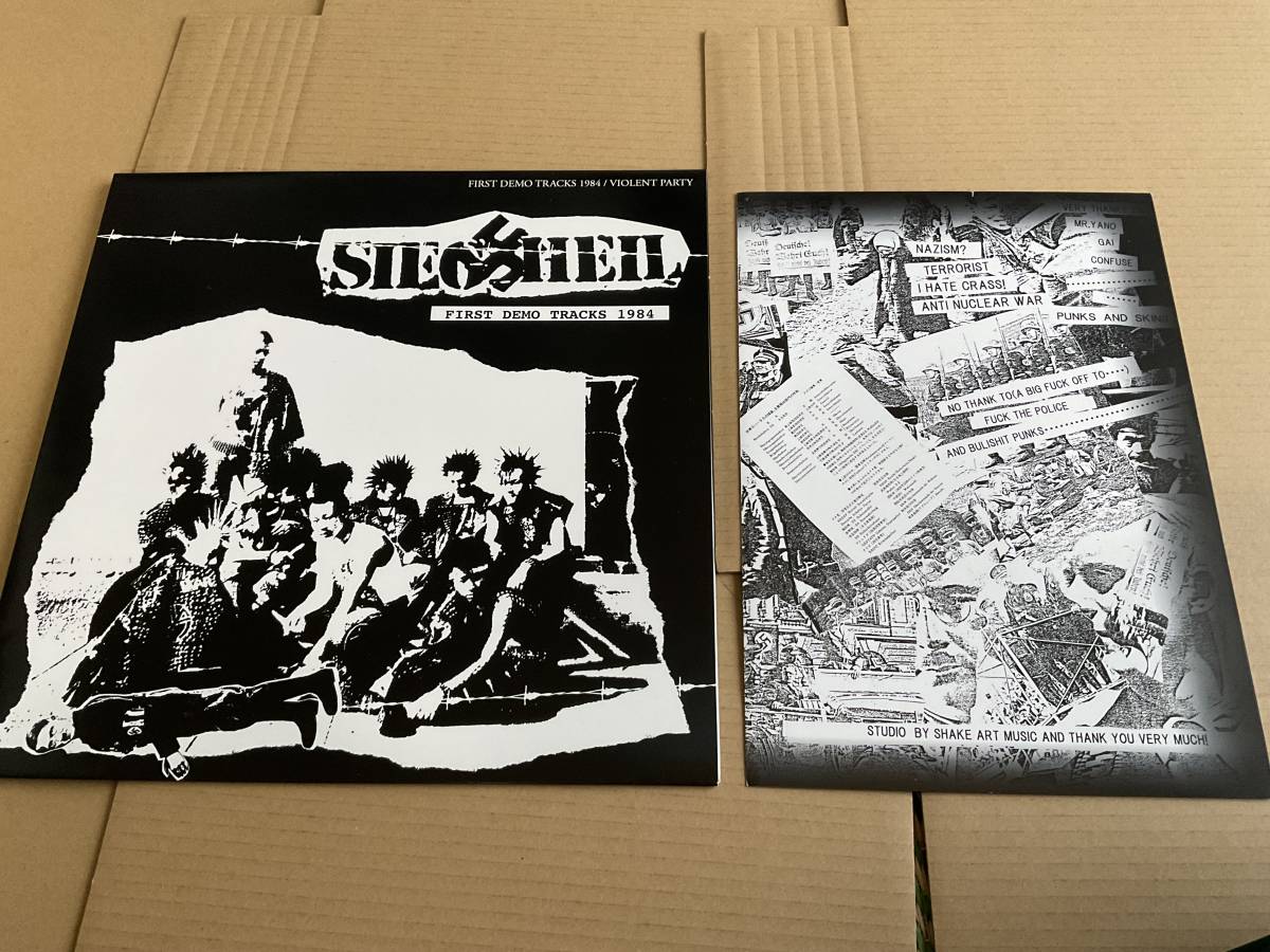 SIEG-HEIL/First Demo Tracks 1984 / Violent Party LP / Gai Confuse swankys execute gauze(その他)｜売買さ ...