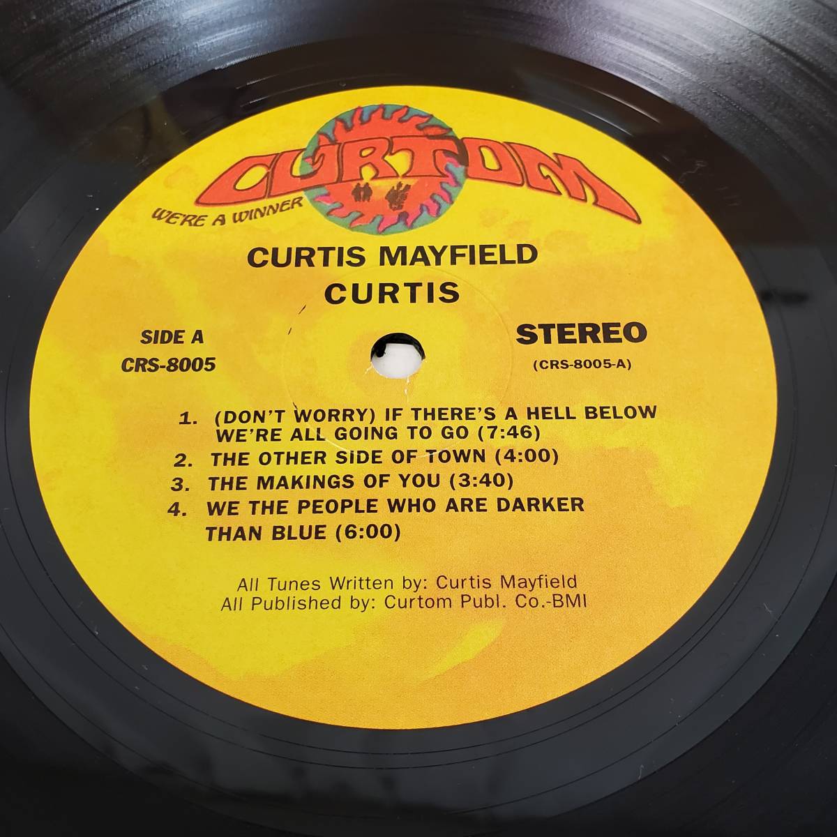 Yahoo!オークション - R1017-213 LP盤レコード CURTIS MAYFIELD カーテ...