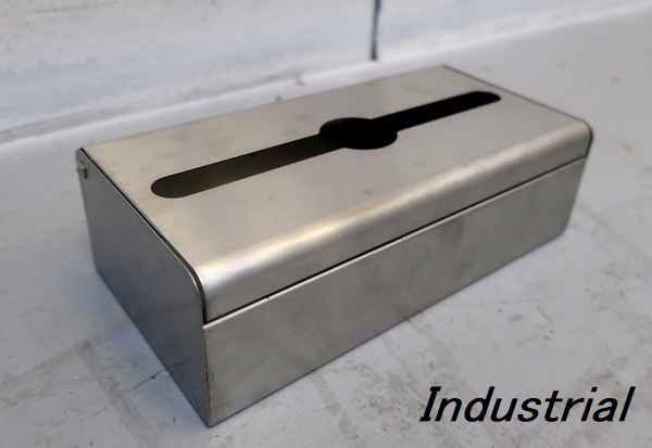 Yahoo!オークション - P562-1/4 美品 インダストリアル ステンレス テ...