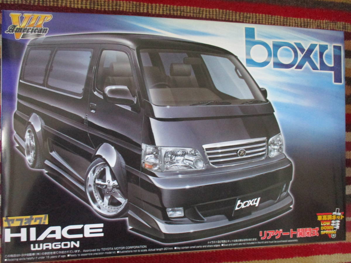 アオシマ 1/24 boxy HIACE ハイエース ワゴン E.V.O装着車 トヨタ VIP アメリカン ボクシー(トヨタ)｜売買されたオークション情報、yahooの商品情報をアーカイブ公開 ...