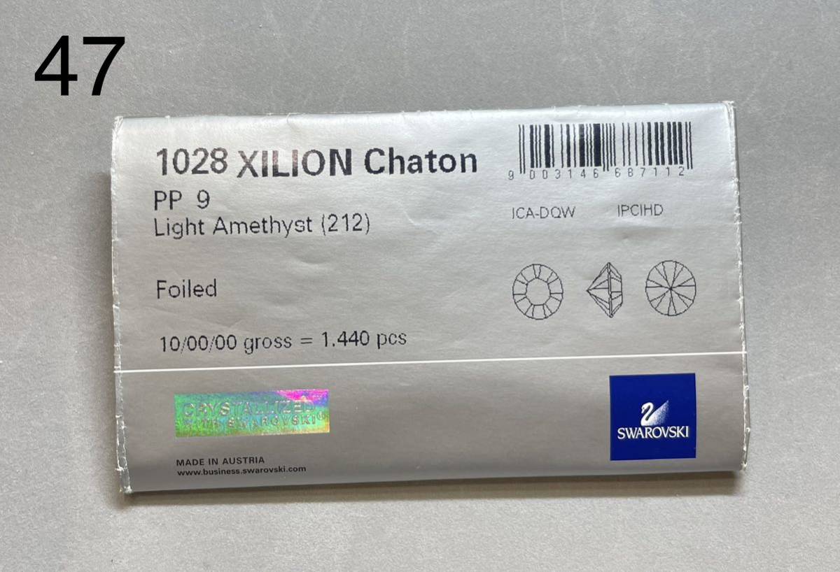 Yahoo!オークション - SWAROVSKI スワロフスキー #1028 PP9 ライトアメ...