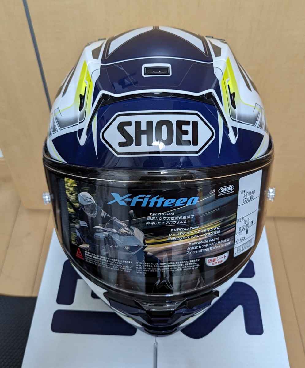 Yahoo!オークション - SHOEI X-Fifteen ESCALATE TC-2 Mサイズ