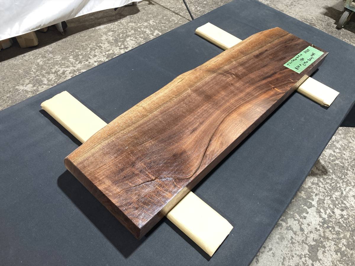 Yahoo!オークション - ブラックウォールナット3365 乾燥材 一枚板無垢 ...