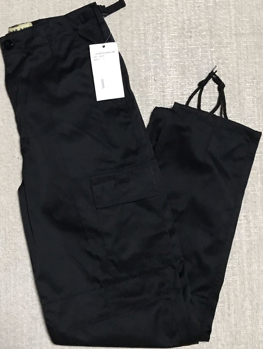 Yahoo!オークション - 即決 米軍 LE ブラックカラー BDUパンツ XSサイ...