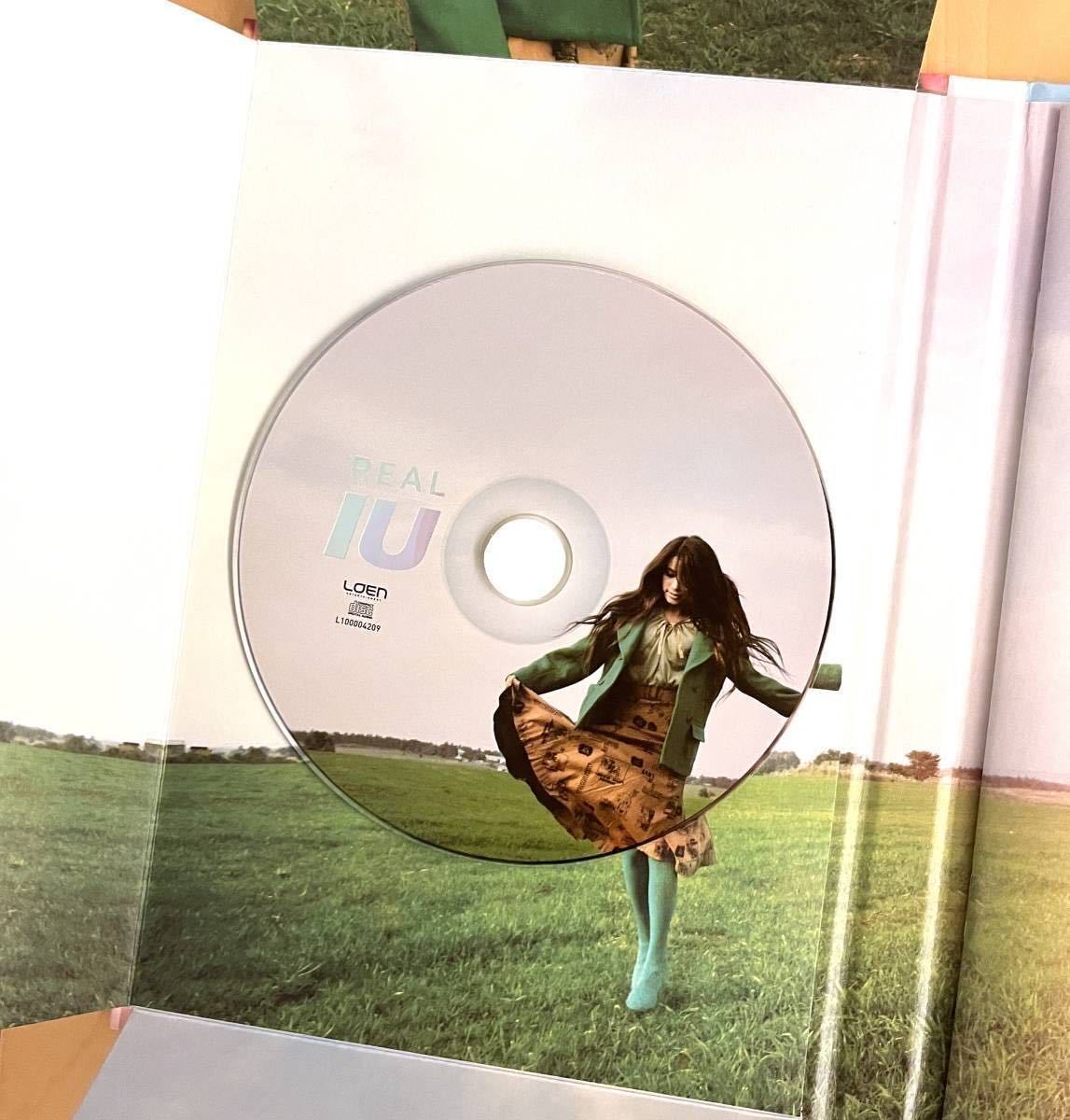 Yahoo!オークション - 【超美品】IU REAL 韓国盤 CD 紙 ブックレット