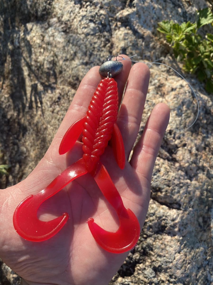 代購代標第一品牌－樂淘letao－28g 1oz フットボールスイングジグ オフセットフック ワームフック クローワーム ジグヘッド バス 04 海太郎 根魚玉ではありません