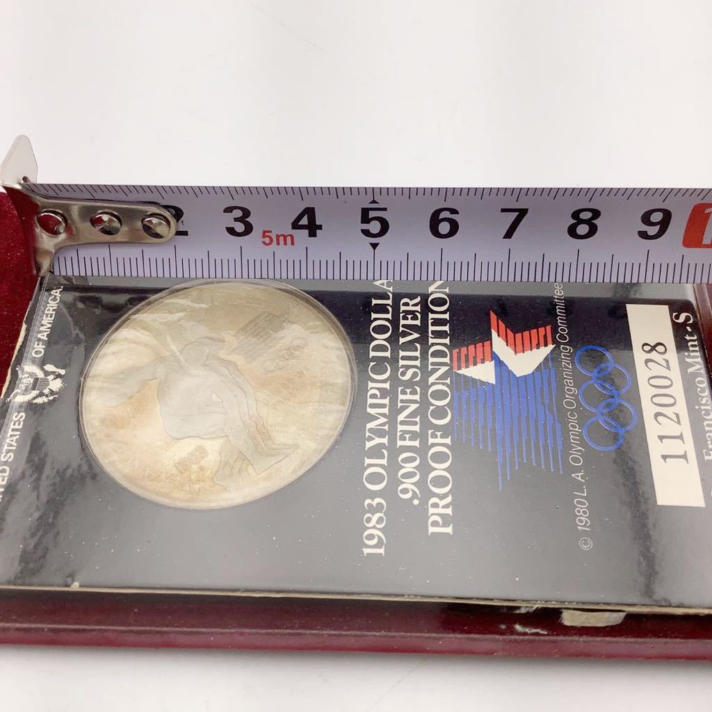 Yahoo!オークション - ロサンゼルスオリンピック 1983年 記念メダル SV...