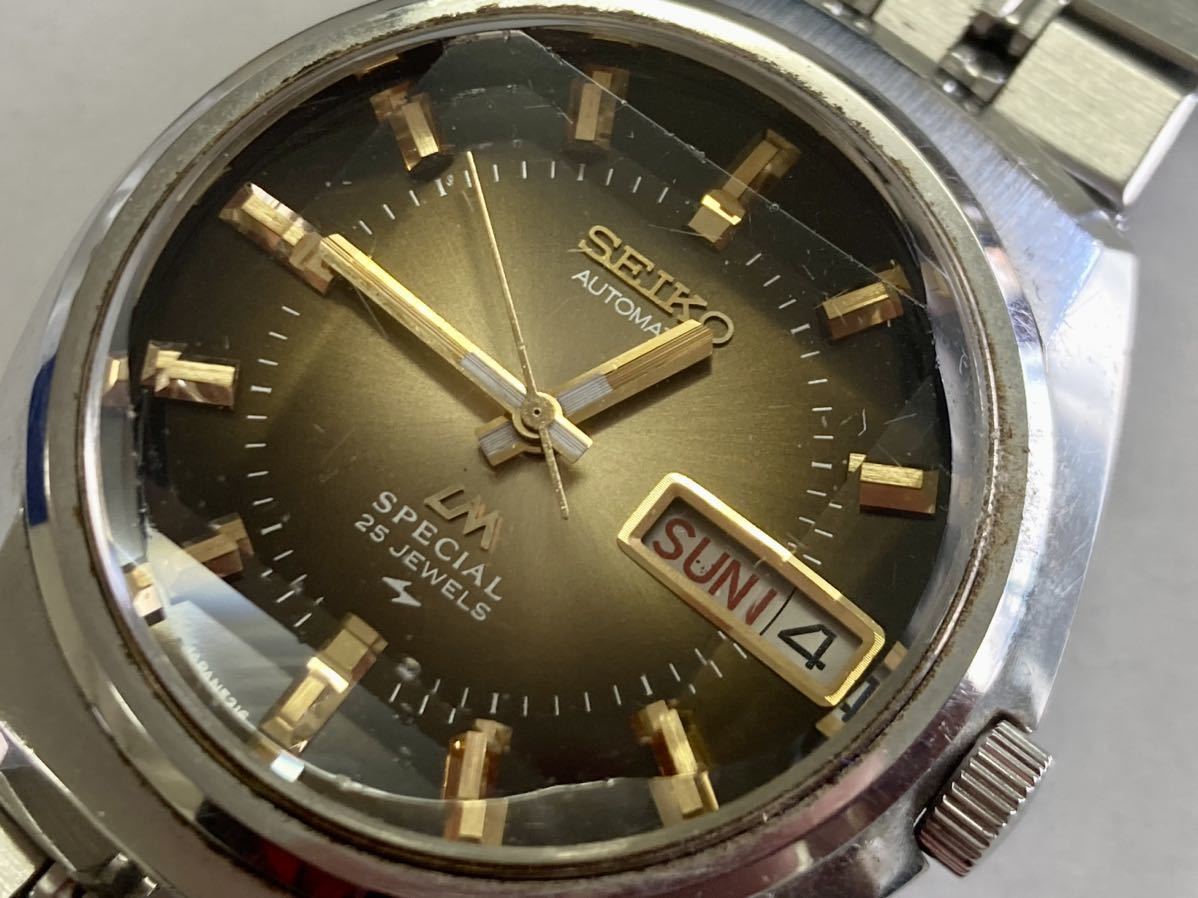 Yahoo!オークション - TH 稼働品 SEIKO 5216-6020 ロードマチックスス...