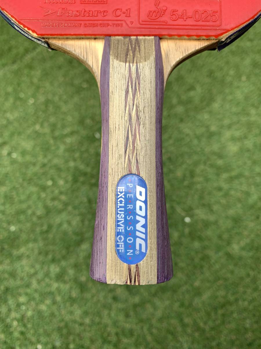 Yahoo!オークション - 卓球 ラケット DONIC PERSSON EXCLUSIVE OFF ド...